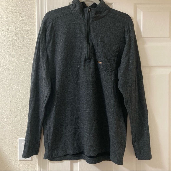 Ariat | Shirts | Ariat Rebar Mens Large Long Sleeve Pullover Gray Shirt ...